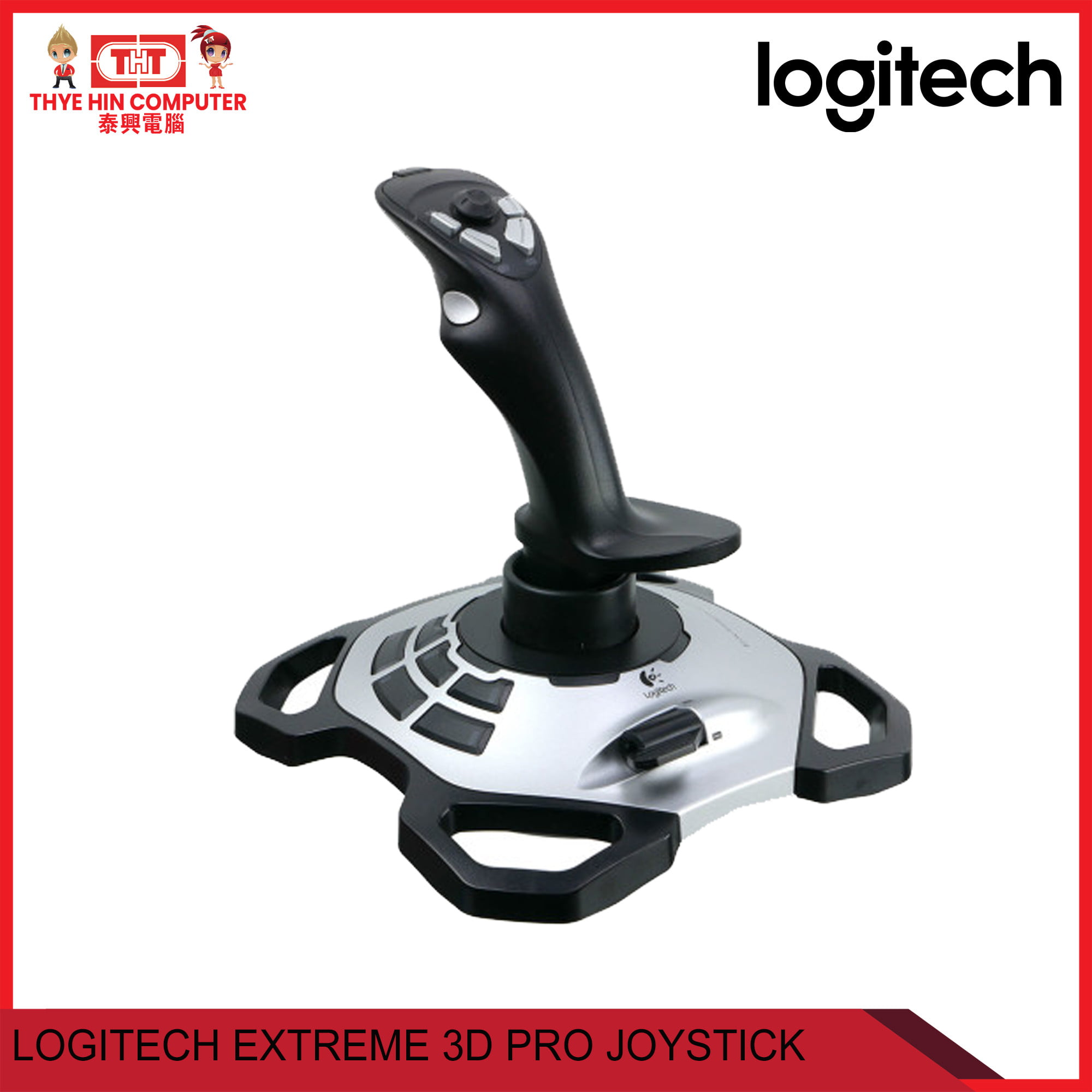 LOGITECH WINGMAN EXTREME 3D GAMEPAD - thyehincomputer.com.my