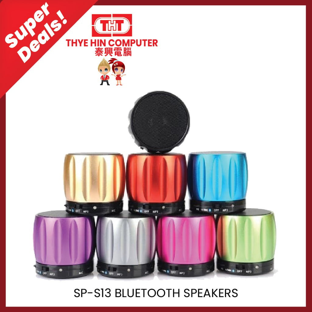 SP-S13 BLUETOOTH SPEAKERS - thyehincomputer.com.my