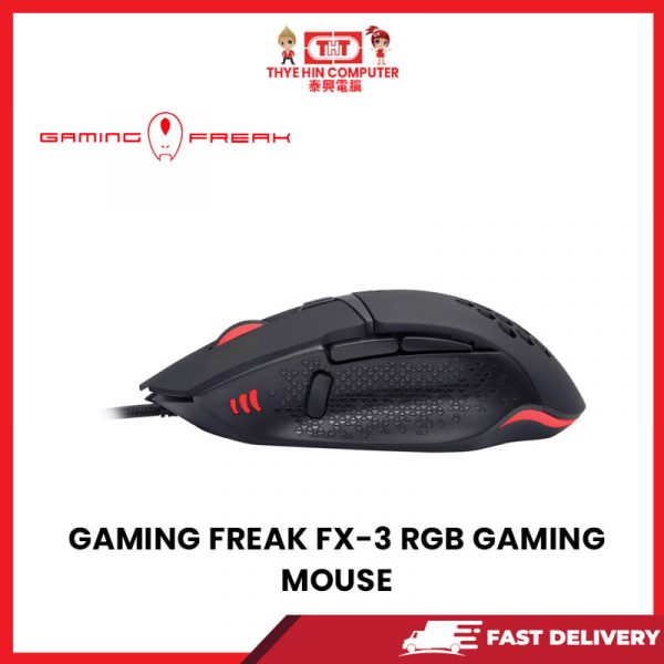 GAMING FREAK FX-3 RGB GAMING MOUSE [SBN:NO NILAI:NO MELAKA:NO HPS:NO ...