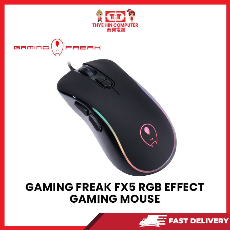 GAMING FREAK FX5 RGB EFFECT GAMING MOUSE(7000DPI) USB [SBN:NO NILAI:NO ...