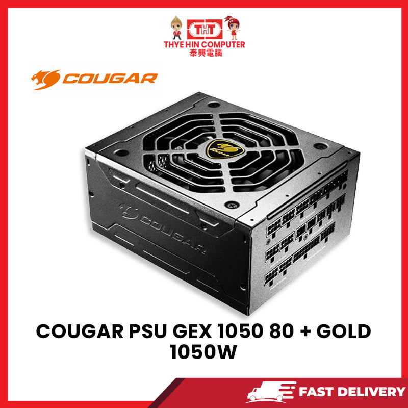 COUGAR PSU GEX 1050 80+ GOLD 1050W FULL MODULAR POWER SUPPLY [SBN:No ...