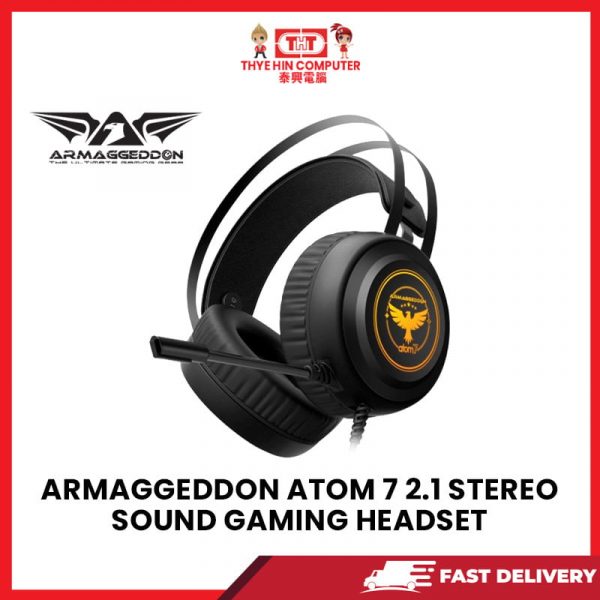Armaggeddon ATOM 7 2.1 Stereo Sound Gaming Headset [SBN:NO NILAI:NO ...