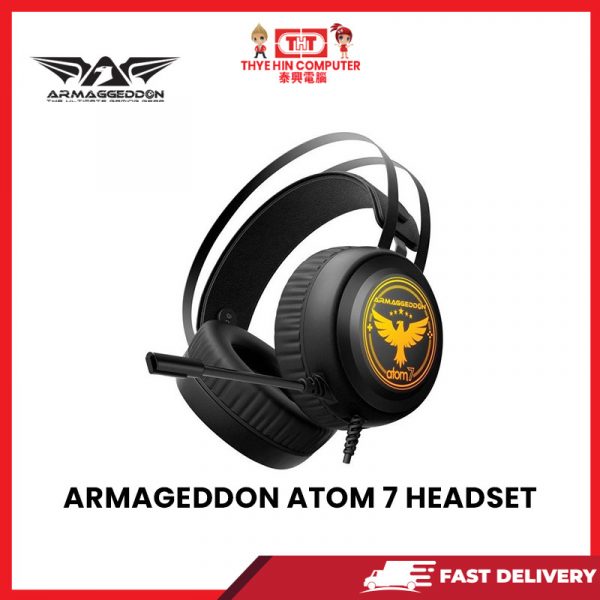 ARMAGEDDON ATOM 7 HEADSET [SBN:NO NILAI:NO MELAKA:NO HPS:NO] | Thye Hin ...