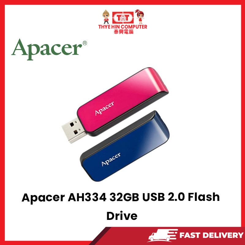 Apacer AH334 32GB USB 2.0 Flash Drive [SBN:No NILAI:No MELAKA:No ...