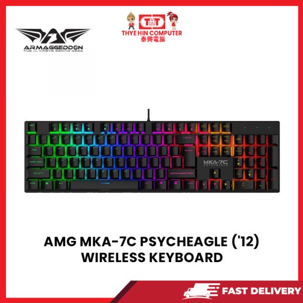 AMG MKA-7C PSYCHEAGLE ('12) WIRELESS KEYBOARD [SBN:NO NILAI:NO MELAKA ...