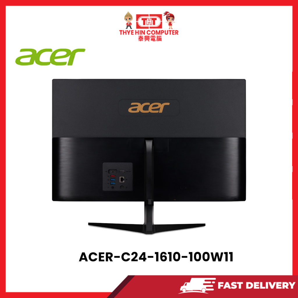 ACER-C24-1610-100W11-INTELN100,8GBR5,512GBSSD,INTELUHD,23.8"FHD,W1164 ...