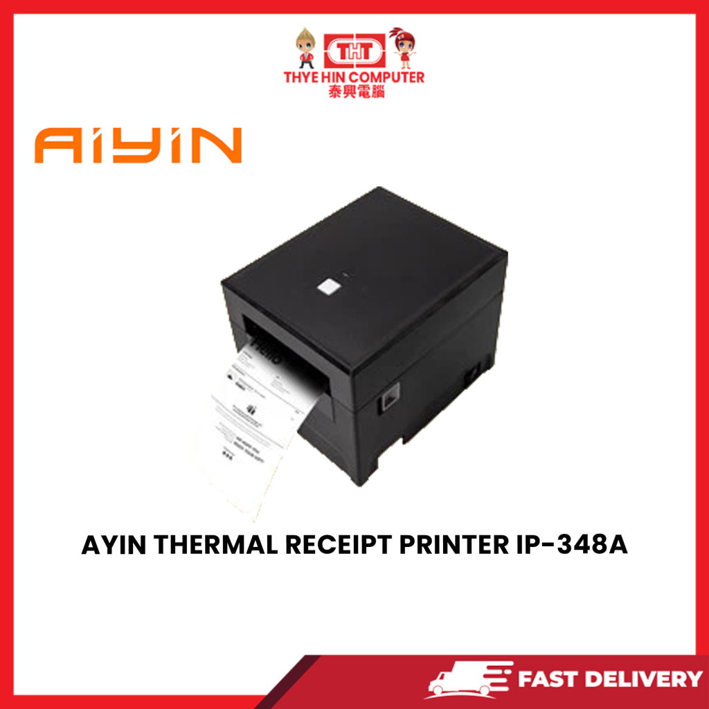 AYIN THERMAL RECEIPT PRINTER IP-348A [SBN:NO NILAI:NO MELAKA:NO HPS:NO ...