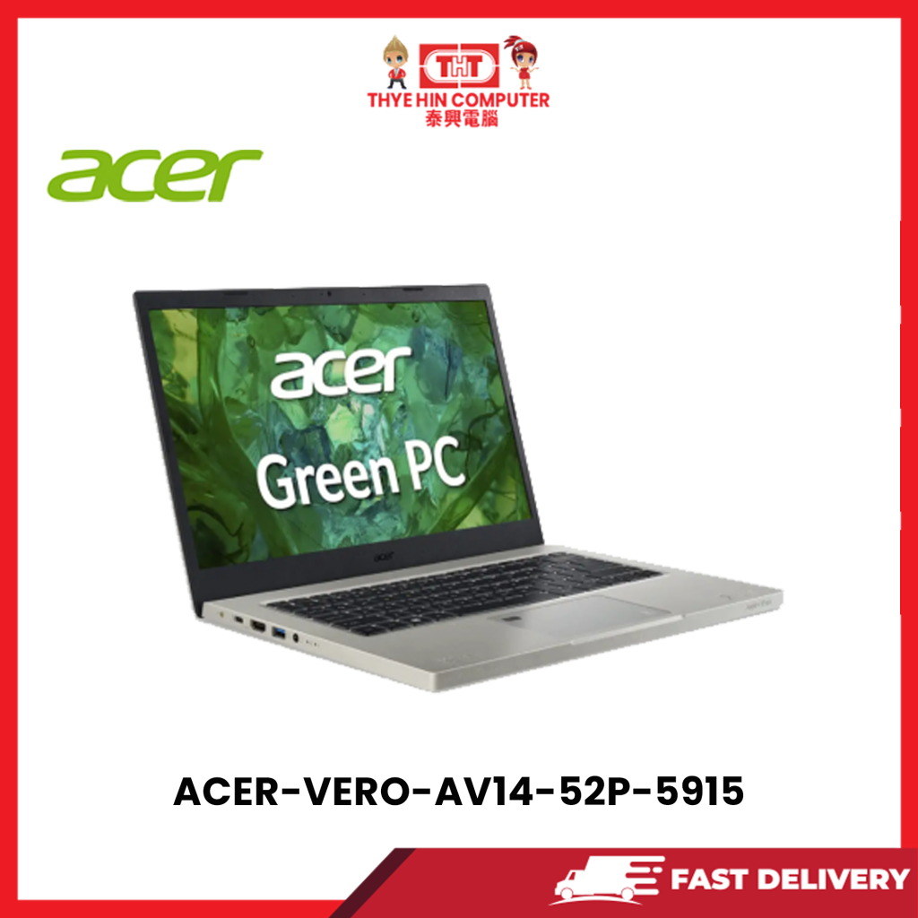ACER-VERO-AV14-52P-5915-INTELCOREI5-1335U,8GBR4,512GBSSD,14"IPS,INTELHD ...