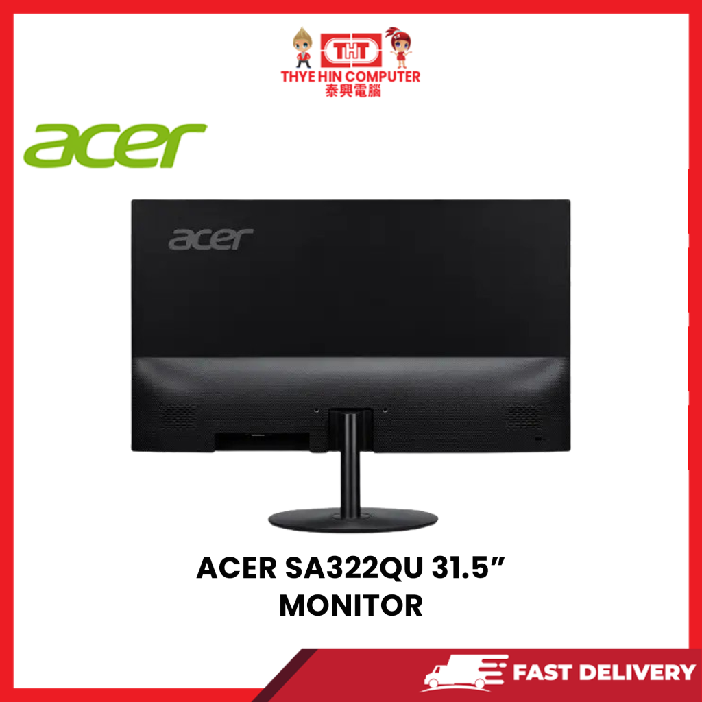 ACER SA322QU 31.5H IPS ABMIIPX LED 300NITS HDMI MONITOR [SBN:YES NILAI ...