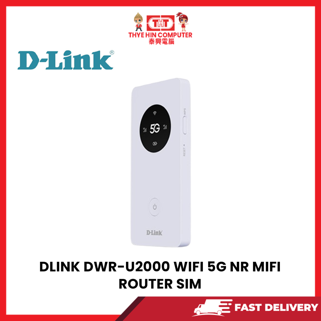 DLINK DWR-U2000 WIFI 5G NR MIFI ROUTER SIM [SBN:YES NILAI:NO MELAKA:NO ...