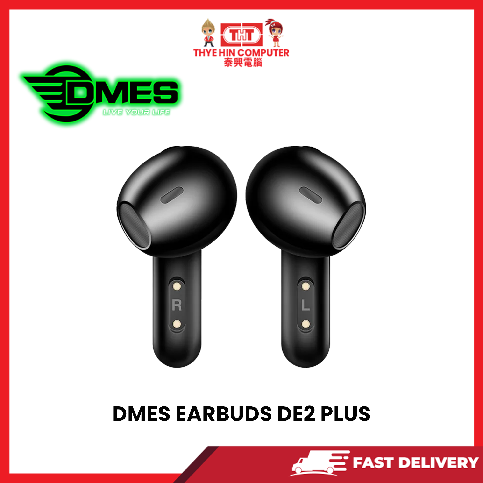 DMES EARBUDS DE2 PLUS [SBN:NO NILAI:YES MELAKA:NO HPS:NO] | Thye Hin ...