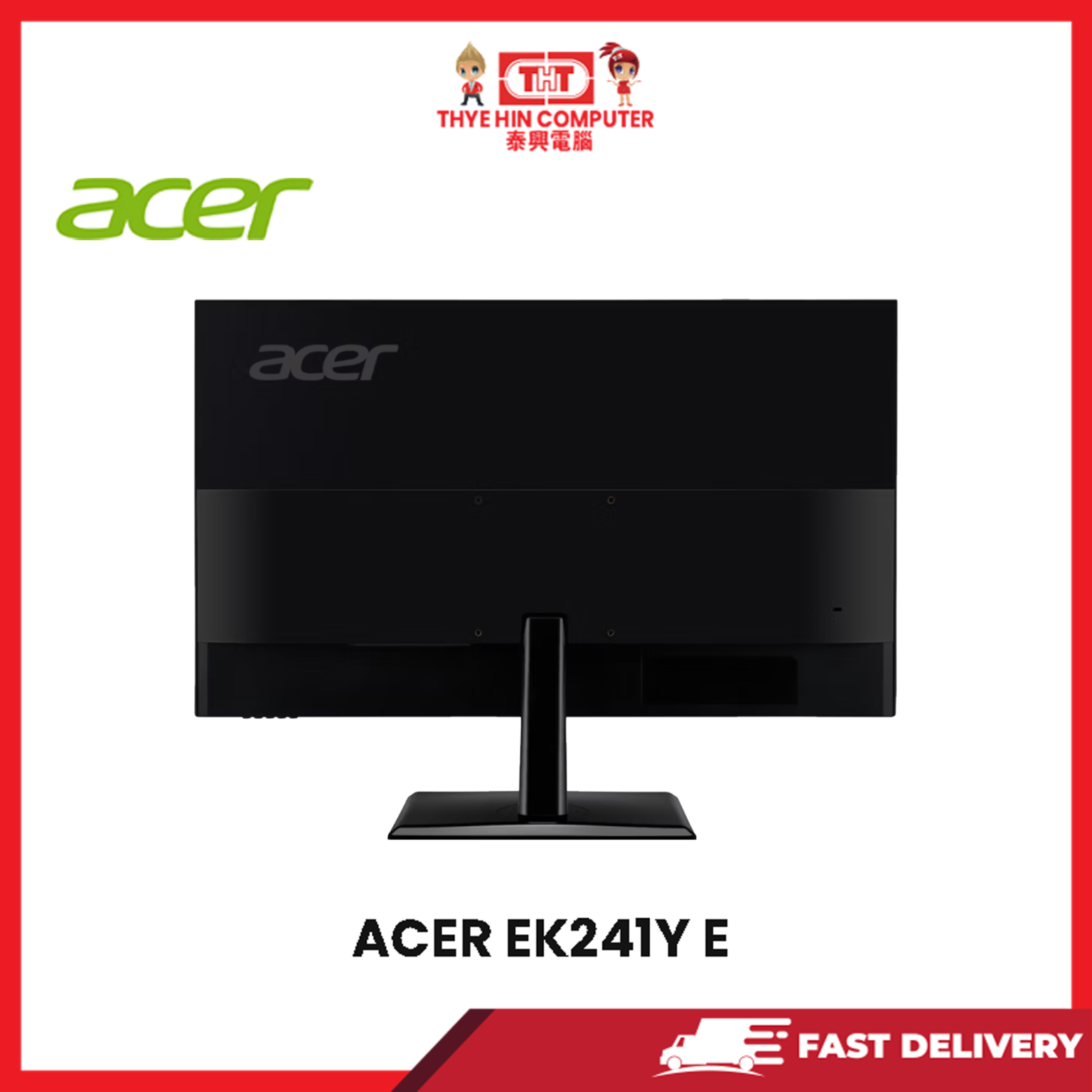 ACER EK241Y E 24" 23.8"LED [SBN:NO NILAI:NO MELAKA:YES HPS:NO] | Thye ...