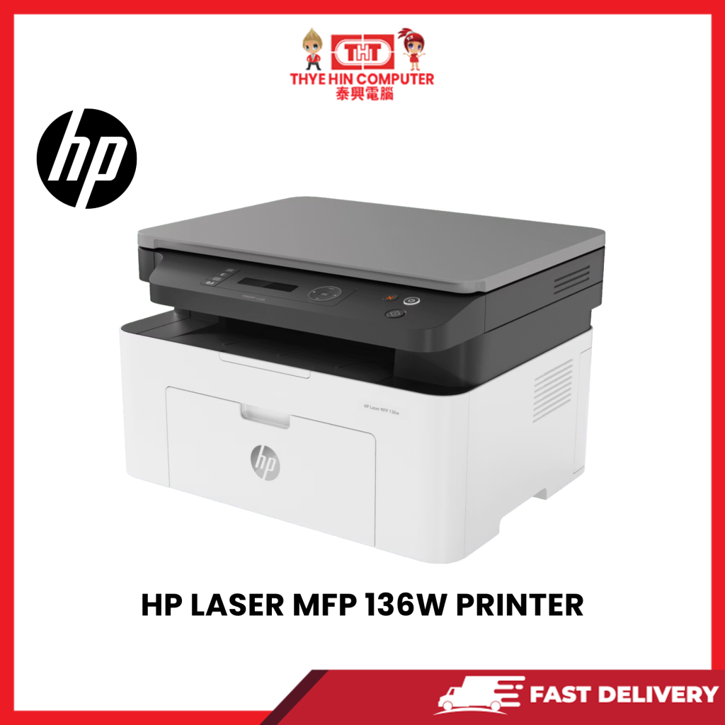 HP LASER MFP 136W PRINTER [SBN:NO NILAI:NO MELAKA:YES HPS:YES] | Thye ...