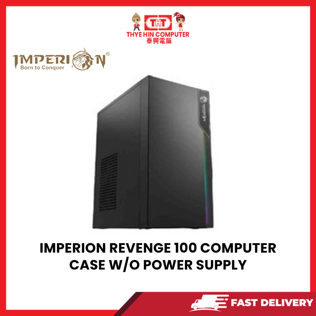 IMPERION REVENGE 100 COMPUTER CASE W/O POWER SUPPLY [SBN:NO NILAI:NO ...
