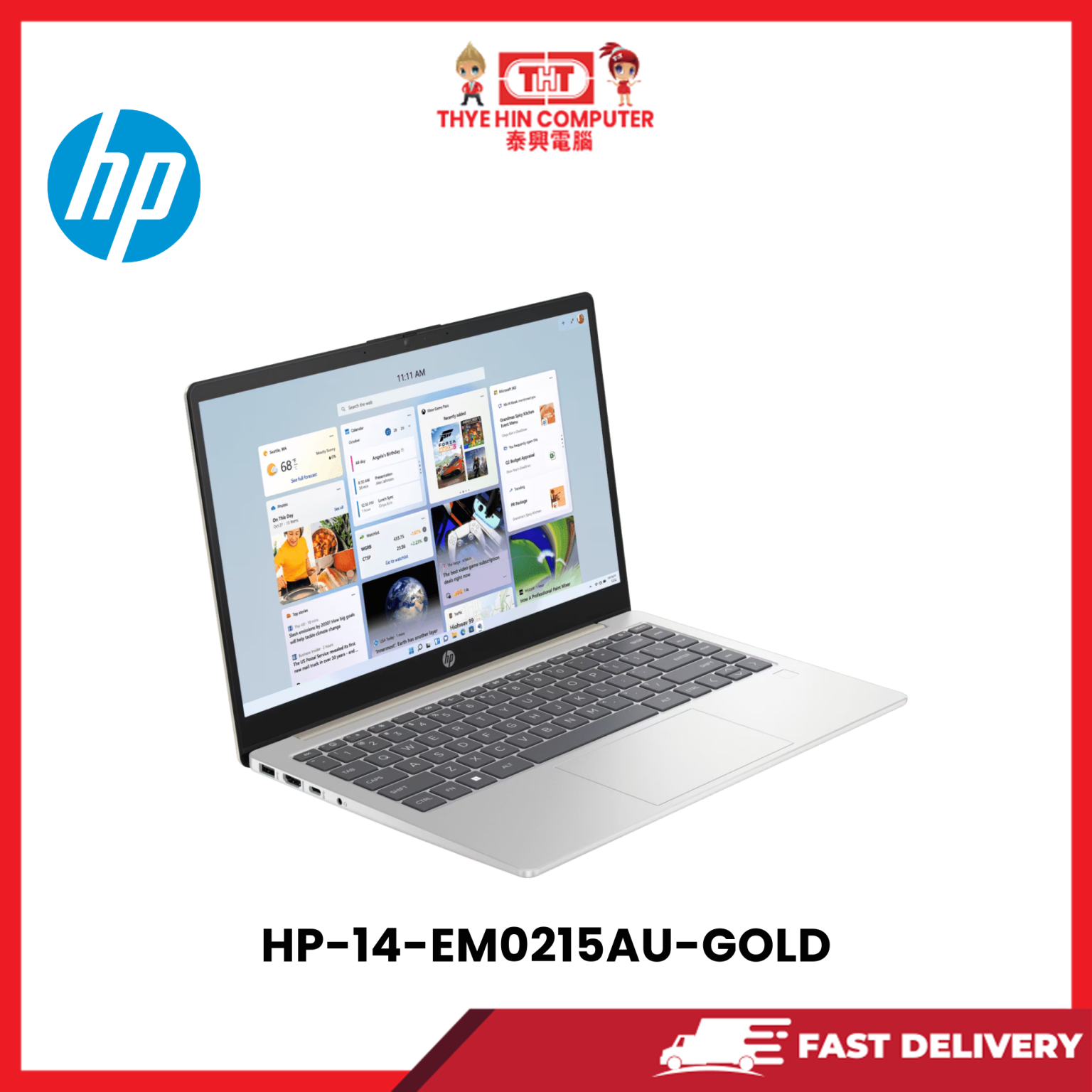 HP-14-EM0215AU-GOLD-AMDRYZEN3-7320U,8GBR5(OB),512GBSSD,AMDRADEON,14"FHD ...