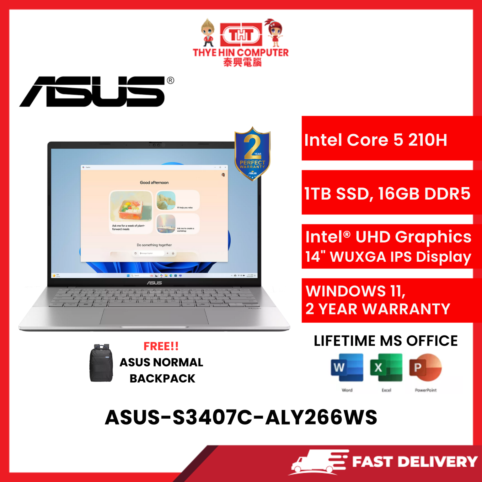 Personal Laptop | Thye Hin Computer